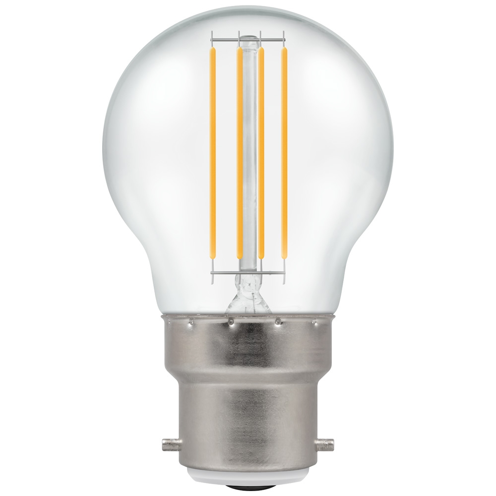 14213 - LED Filament Harlequin Round 4.5W Clear Warm White BC-B22d ... 14213 - LED Filament Harlequin Round 4.5W Clear Warm White BC-B22d ...